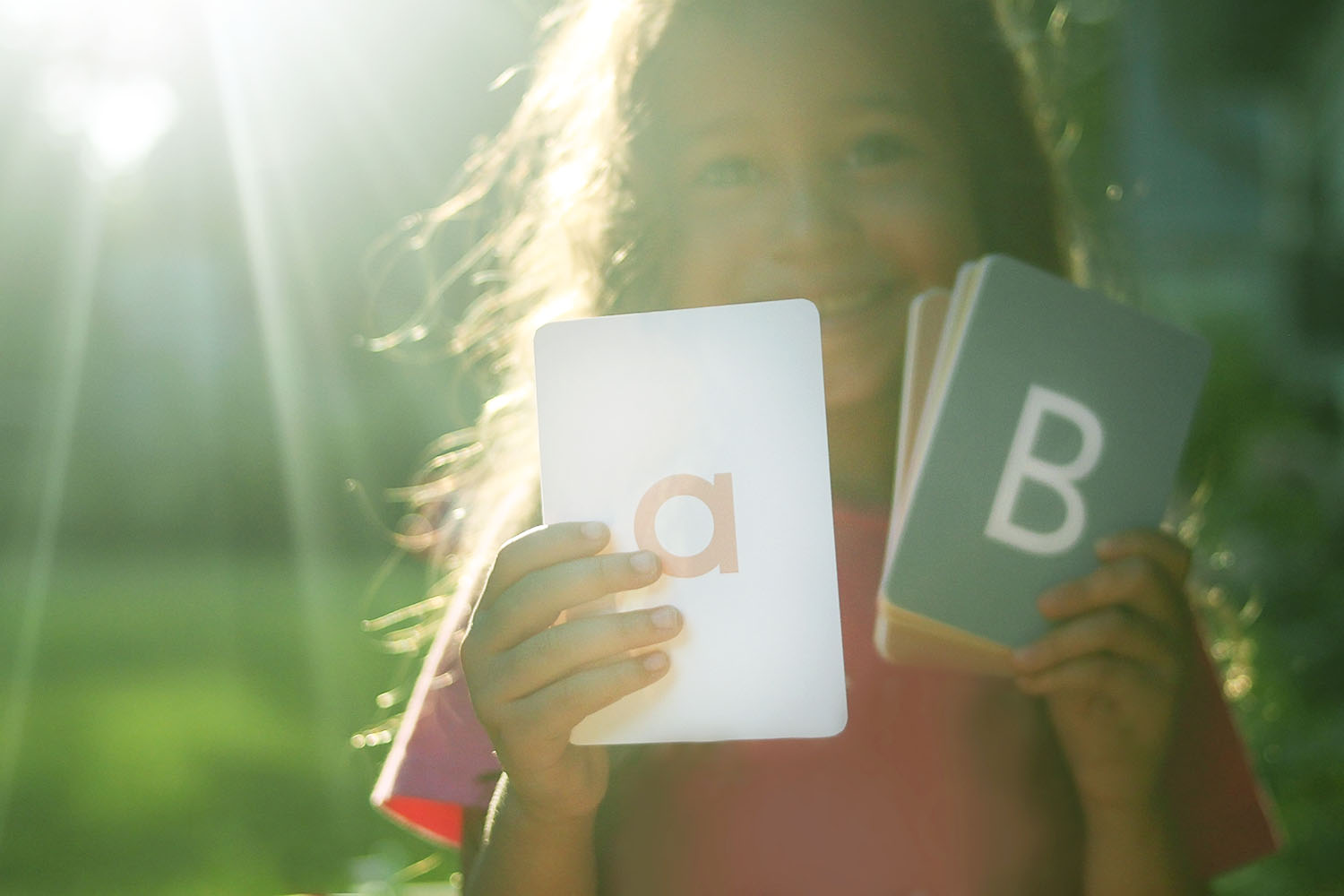 Alphabet Flash Card Game for Kindergarten or First Grade - MidKid Mama