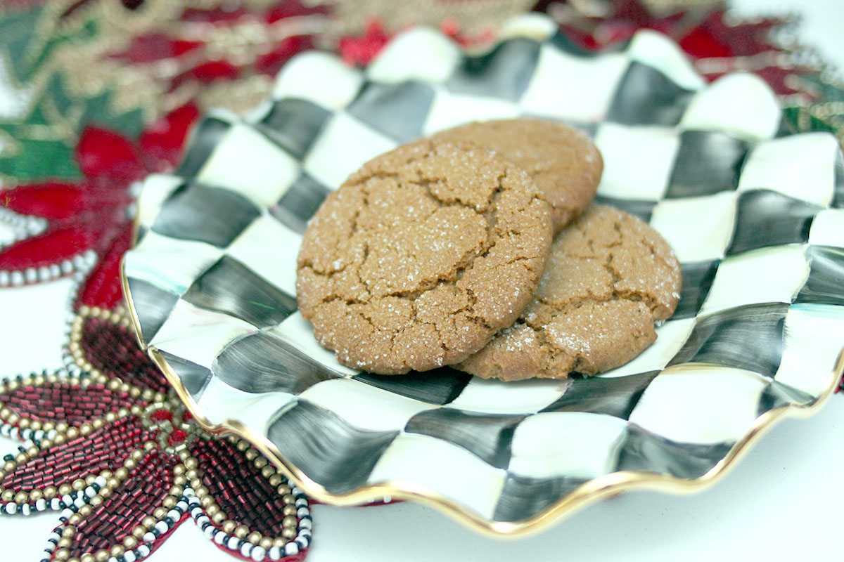 Award Winning Molasses Cookies Recipe - MidKid Mama